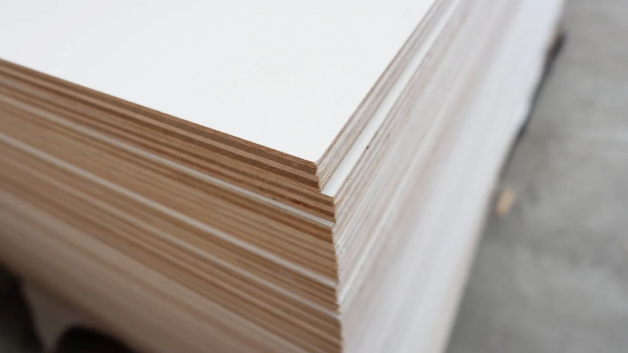 Double Sided White Stipple Light Weight Plywood – Just Plywood